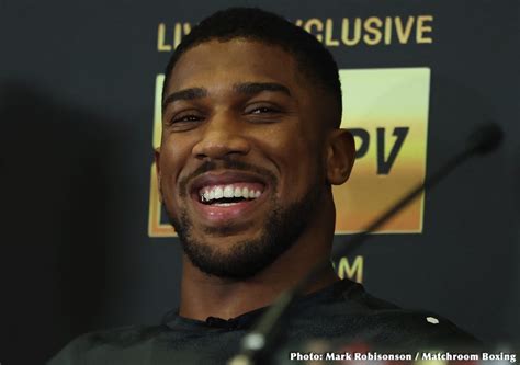 Anthony Joshua Says Tyson Fury Ducked Oleksandr Usyk