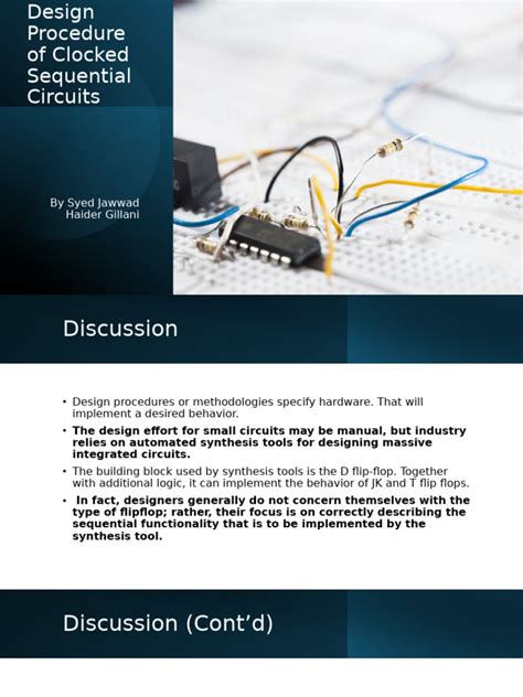 Dld Design Of Clocked Sequential Circuits Pdf Electronic Design