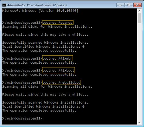 Fixed A Required Drive Partition Is Missing In Windows