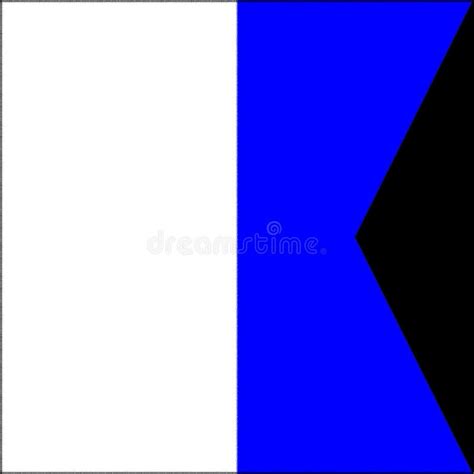 Glossy Glass Flag Of Ics Alpha Stock Illustration Illustration Of