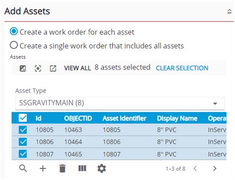 Create An Attached Work Order