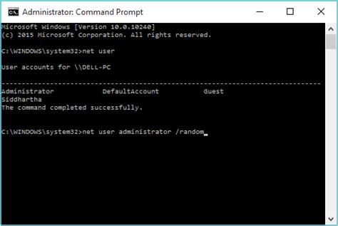 How To Generate Random Password To Reset It In Windows