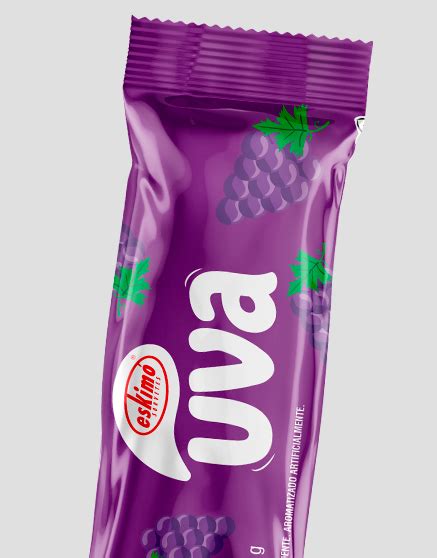 Uva Eskimó Picolés E Sorvetes