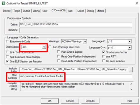 How To Run A Dhrystone Dmips Benchmark On An Stm32 Stmicroelectronics Community