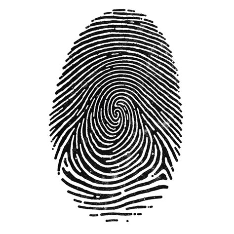 Digital Fingerprint Design In Vector Format Digital Fingerprint