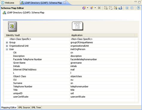 Modifying A Schema Map Netiq Analyzer For Identity Manager Administration Guide
