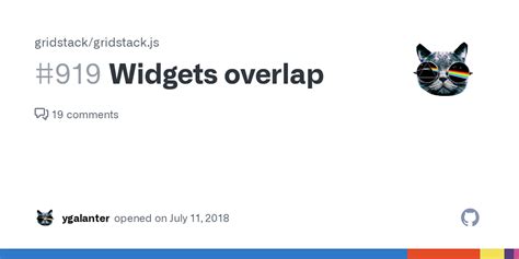widgets overlap · issue 919 · gridstack gridstack js · github