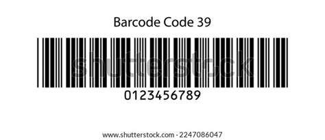 Code Barcode Isolated On White Stock Vector Royalty Free Shutterstock