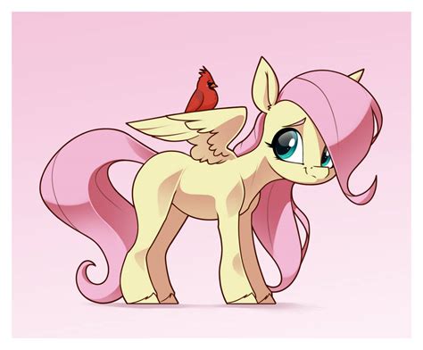 Filly Fluttershy By Aquaticvibes On Deviantart