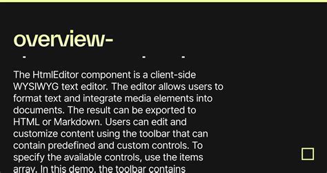 Overview Devextreme Html Editor Forked Codesandbox