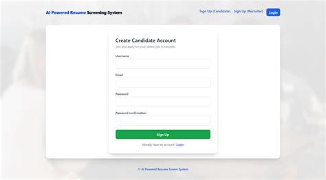 Ai Powered Resume Screening System Using Python Ml Ai Powered Resume Screening System In