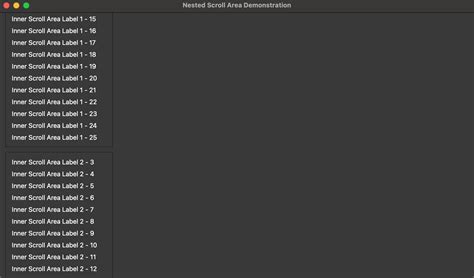 QScrollArea Widget Learn Pyside Documentation