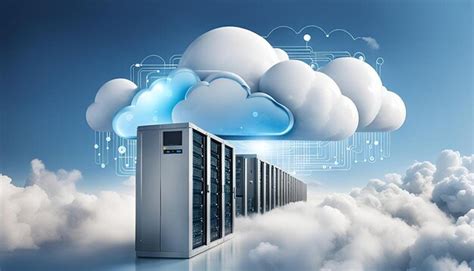 Cloud And Edge Computing Technology Secure Database Storage Is Protected Background Premium Ai