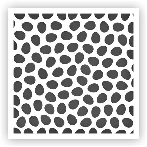 Egg Background Easter Egg Stencil Choose A Size Laser Cut Etsy