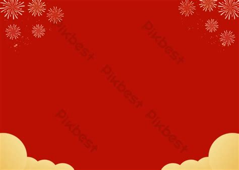 Firework Festival Red Festive Simple Background Psd Free Download Pikbest