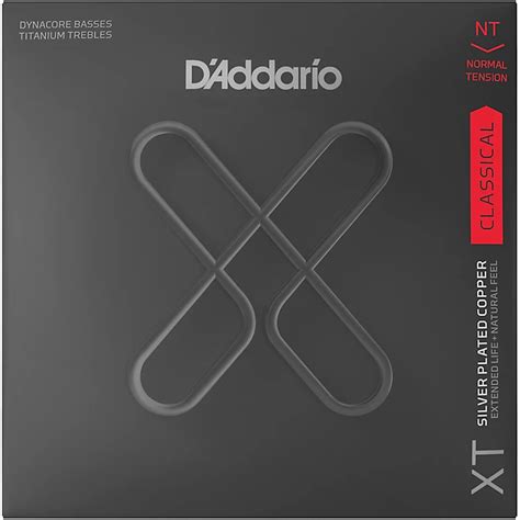 Daddario Xt Dynacore Titanium Classical Guitar Strings Normal Tension