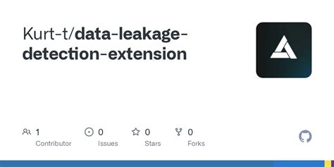 Github Kurt T Data Leakage Detection Extension
