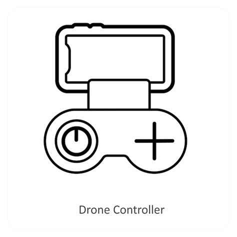 Premium Vector Drone Controller
