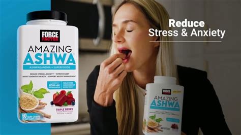 Force Factor Amazing Ashwa Tv Spot Reduces Stress Ispot