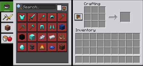 bedrock preview ui [java edition] minecraft texture pack