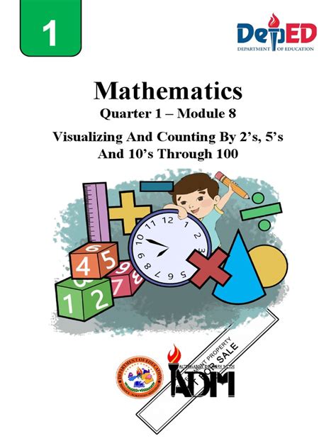 Math1 Q1 Mod8 Visualizing And Counting By 2s 5s And 10s