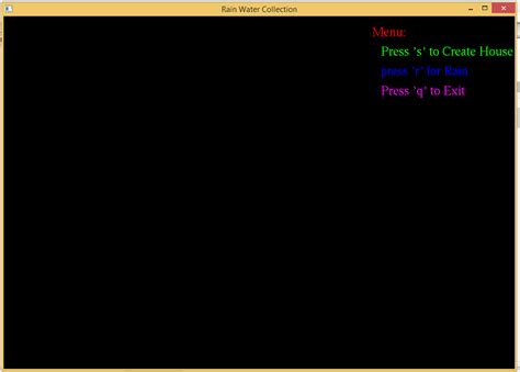 Visualization Of Rain Water Collection Cg Opengl Project