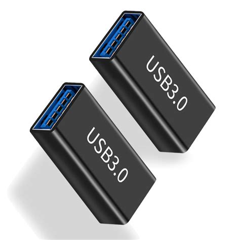 Buy IJiZuo 2 Pack USB 3 0 Coupler USB Female To Female Adapter Gender Changer USB 3 0 Female To