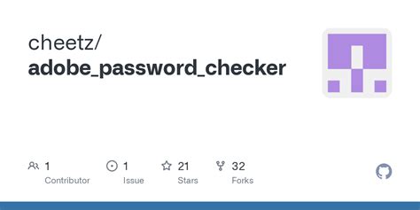 Github Cheetzadobepasswordchecker