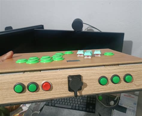 My First Diy Fully Custom Build Gp2040 Ce Raspberry Pi Pico R Fightsticks