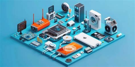 Smart Home Innovation Iot The Internet Of Things Connects Everyday Devices Concept Premium Ai