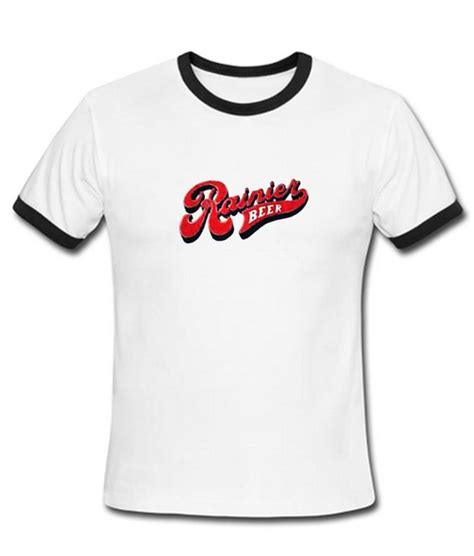 Rainier Beer Tshirt Ring Kendrablanca