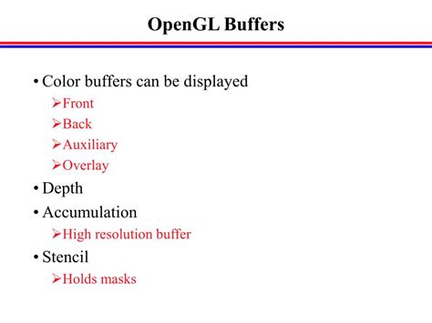 Ppt Framebuffer In Opengl Powerpoint Presentation Free Download Id3125592