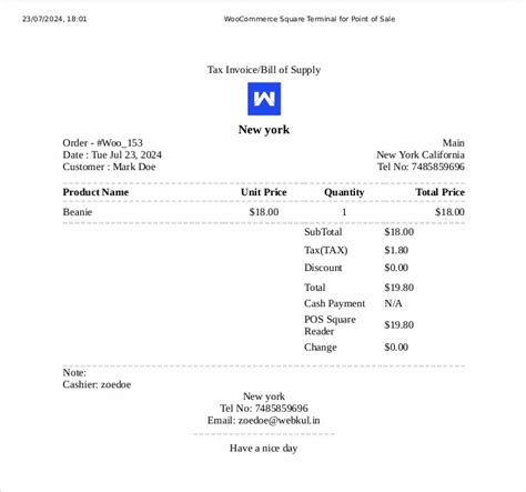 Guide For Woocommerce Pos Square Terminal