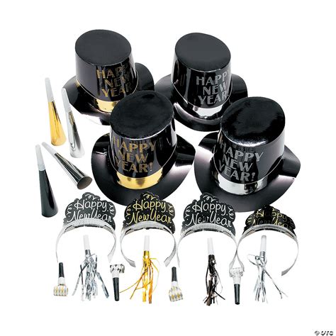 Bulk 100 Pc New Years Eve Elegant Celebration Countdown Party