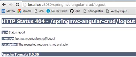 Spring Mvc Angularjs Jpa Example Unable To Call Web Service Stack