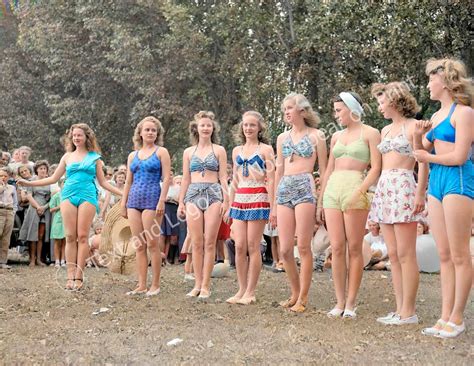 1946 Beauty Contest Price Utah Vintage Old Photo Art Print Colorized Historic Scene Etsy