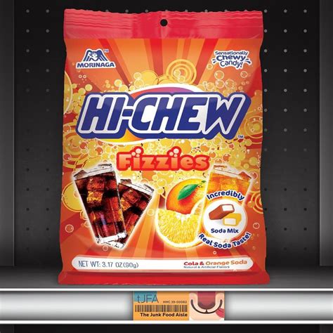 Hi Chew Fizzies Cola And Orange Soda The Junk Food Aisle
