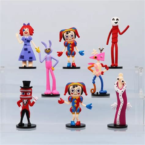 The Amazing Digital Circus Pomni Jax Caine Gangle Ragatha Kinger Figura