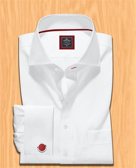 White Formal Shirt For Men Luxury Mens Dress Shirt 786