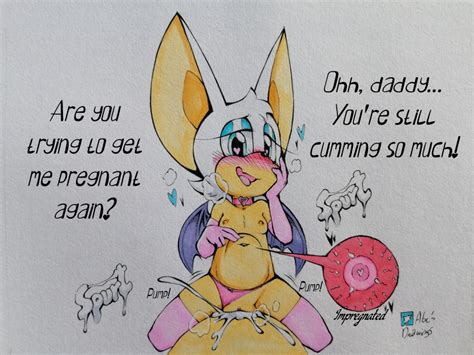 Abes Drawings Rouge The Bat Sonic Series Absurdres Highres Huge