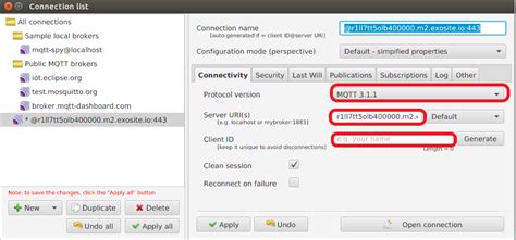 MQTT Spy Tool Demo Exosite Documentation