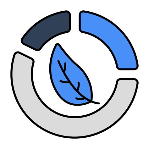 A Creative Design Icon Of Eco Chart 34457801 Vector Art At Vecteezy