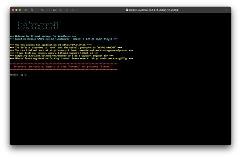 Get Started With Bitnami Applications Using VMware Workstation