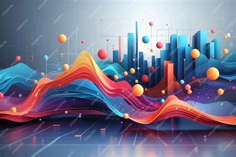 Premium Ai Image Big Data Visualization Social Network Or Business Analytics Representation