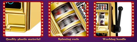 Deekin 12 Pcs Slot Machine Bank Mini Slot Machine Toy With