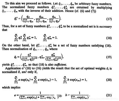 Fuzzy Analytic Hierarchy Process（模糊层次分析法）论文学习 Csdn博客