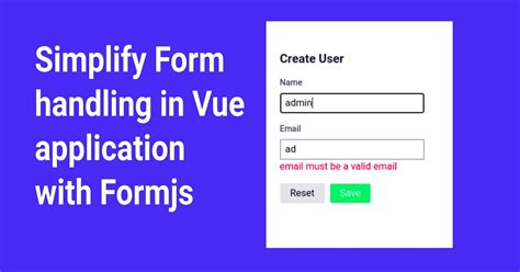 Simplifying Form Handling In Vue Applications With Form Js Inspired