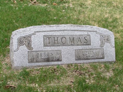 Orson Thomas 1871 1939 Homenaje De Find A Grave