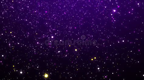 Background Of Falling Magic Dust Particles Abstract Magic Concept