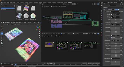 Blender三维卡片资产预设 N 3d Card Node Ssr 使用教程 Ourblender 专业的三维素材库